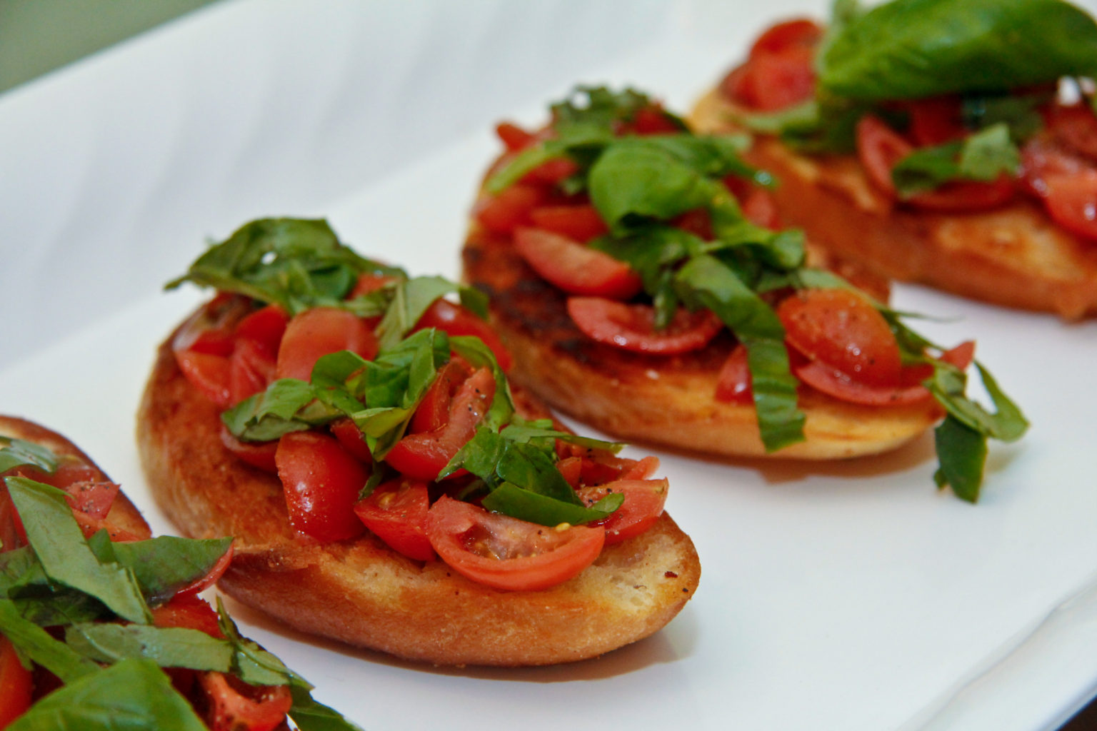 Grape Tomato Bruschetta | Chef Julie Yoon