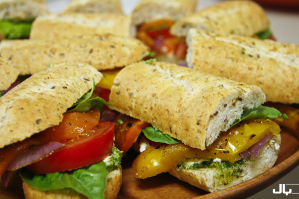 Fresh and Roasted Vegetable Sandwiches – Chef Julie Yoon