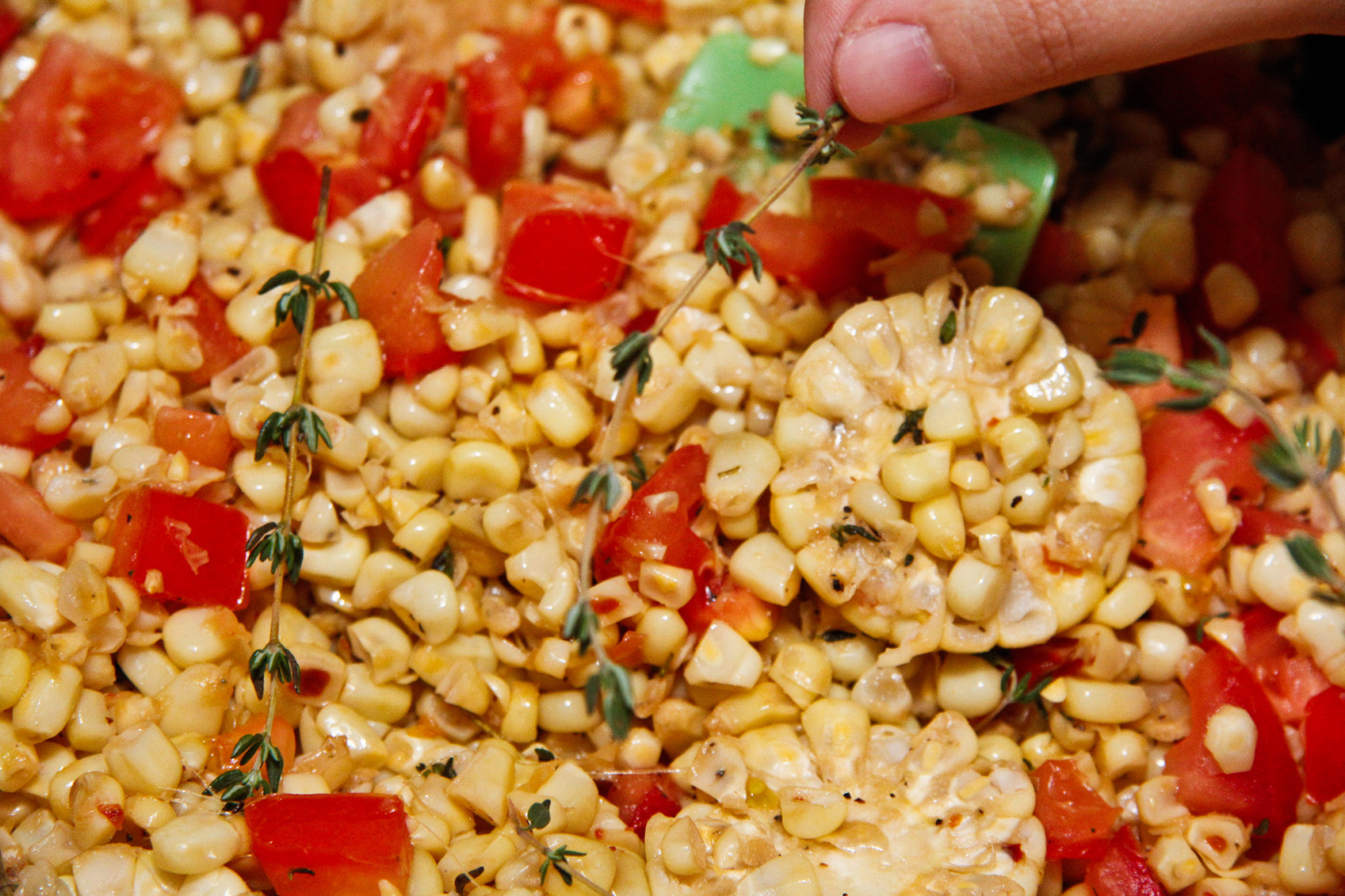 Warm Corn Salad | Chef Julie Yoon