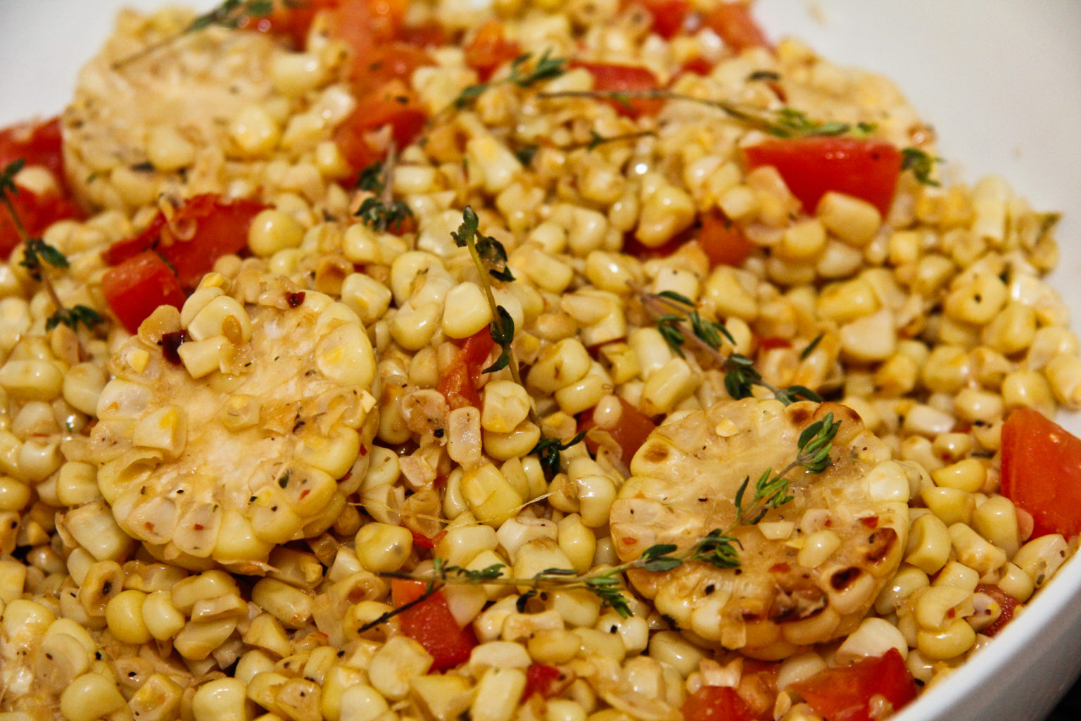 Warm Corn Salad | Chef Julie Yoon