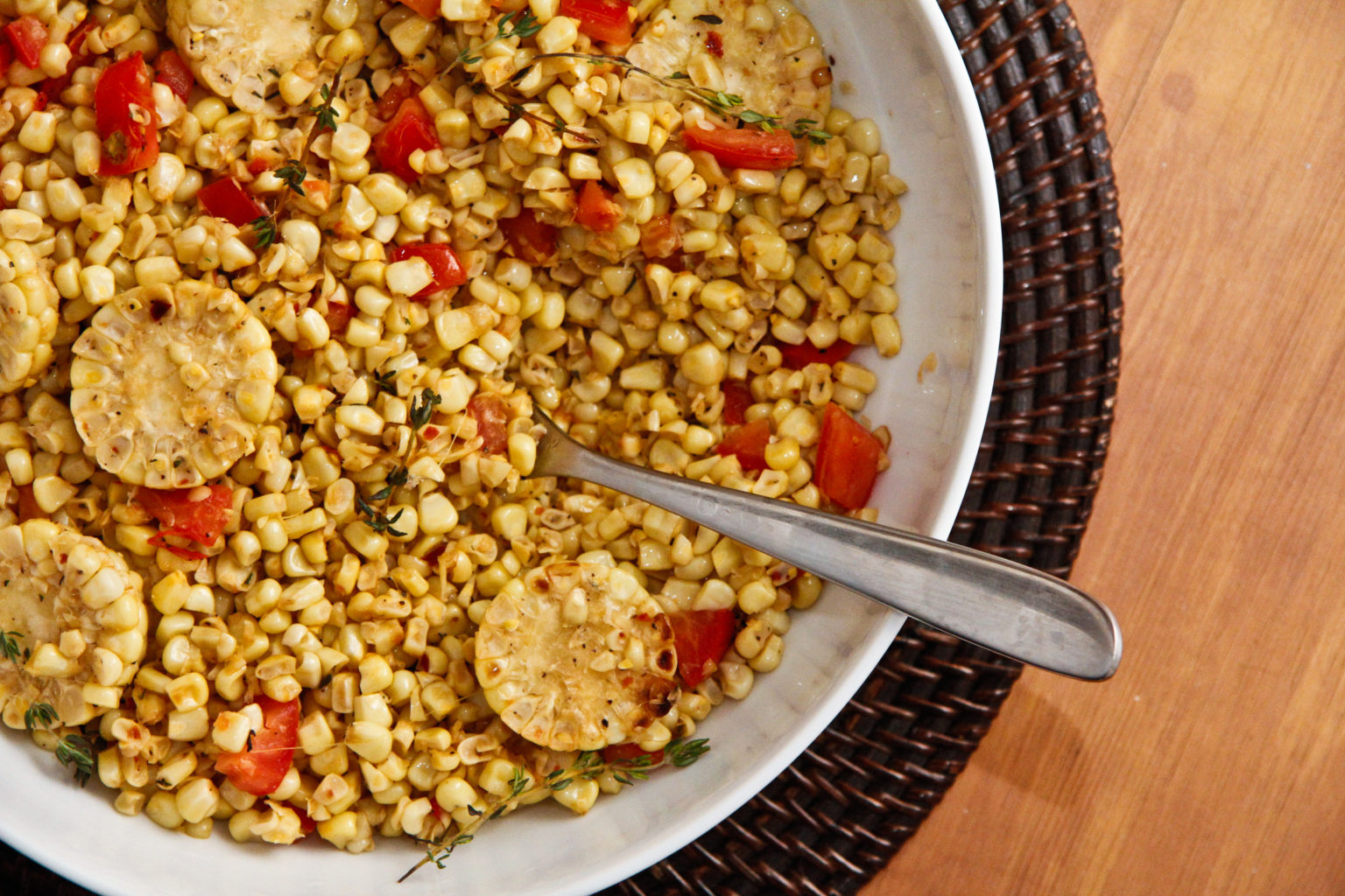 Warm Corn Salad | Chef Julie Yoon