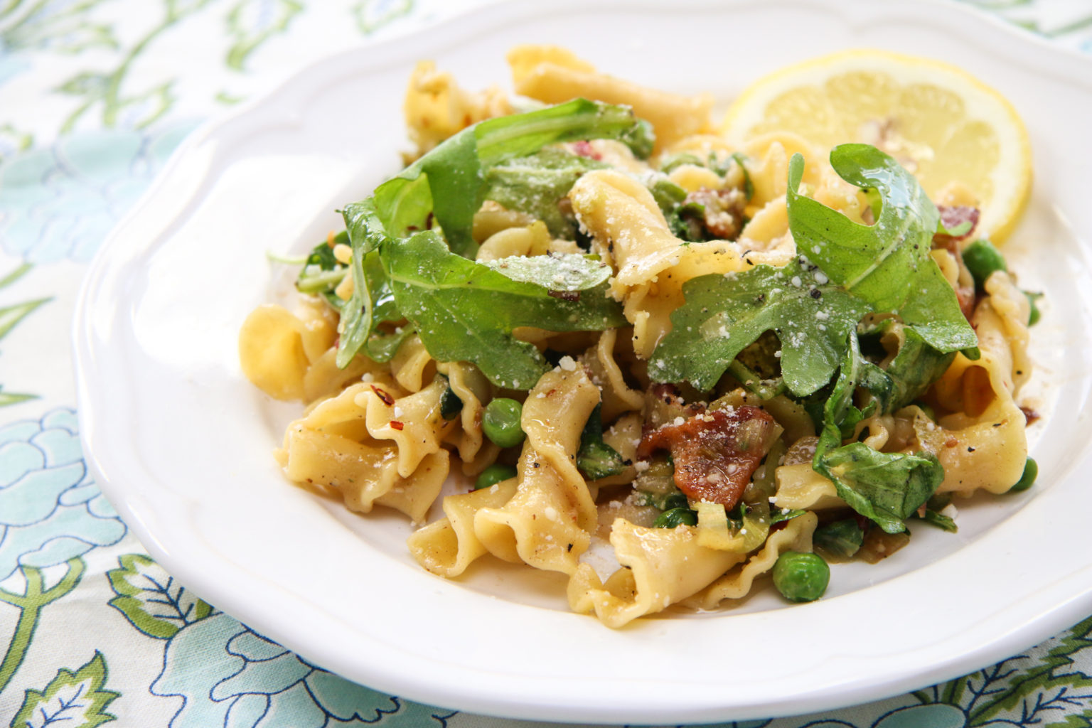 Spring Pasta Carbonara | Chef Julie Yoon