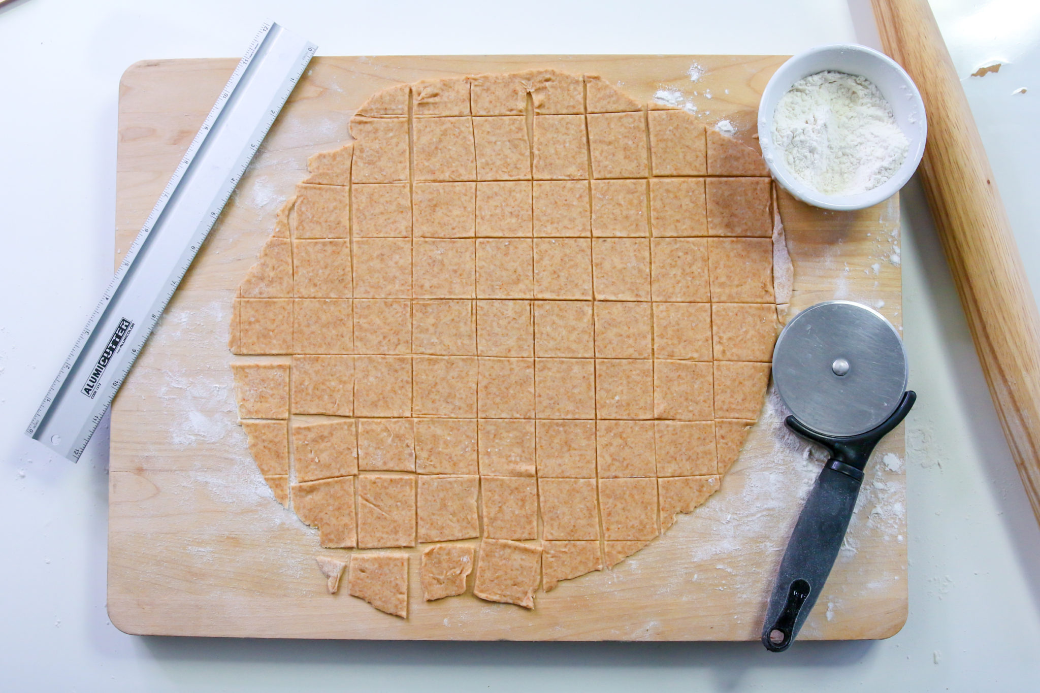 Homemade Wheat Thins – Chef Julie Yoon